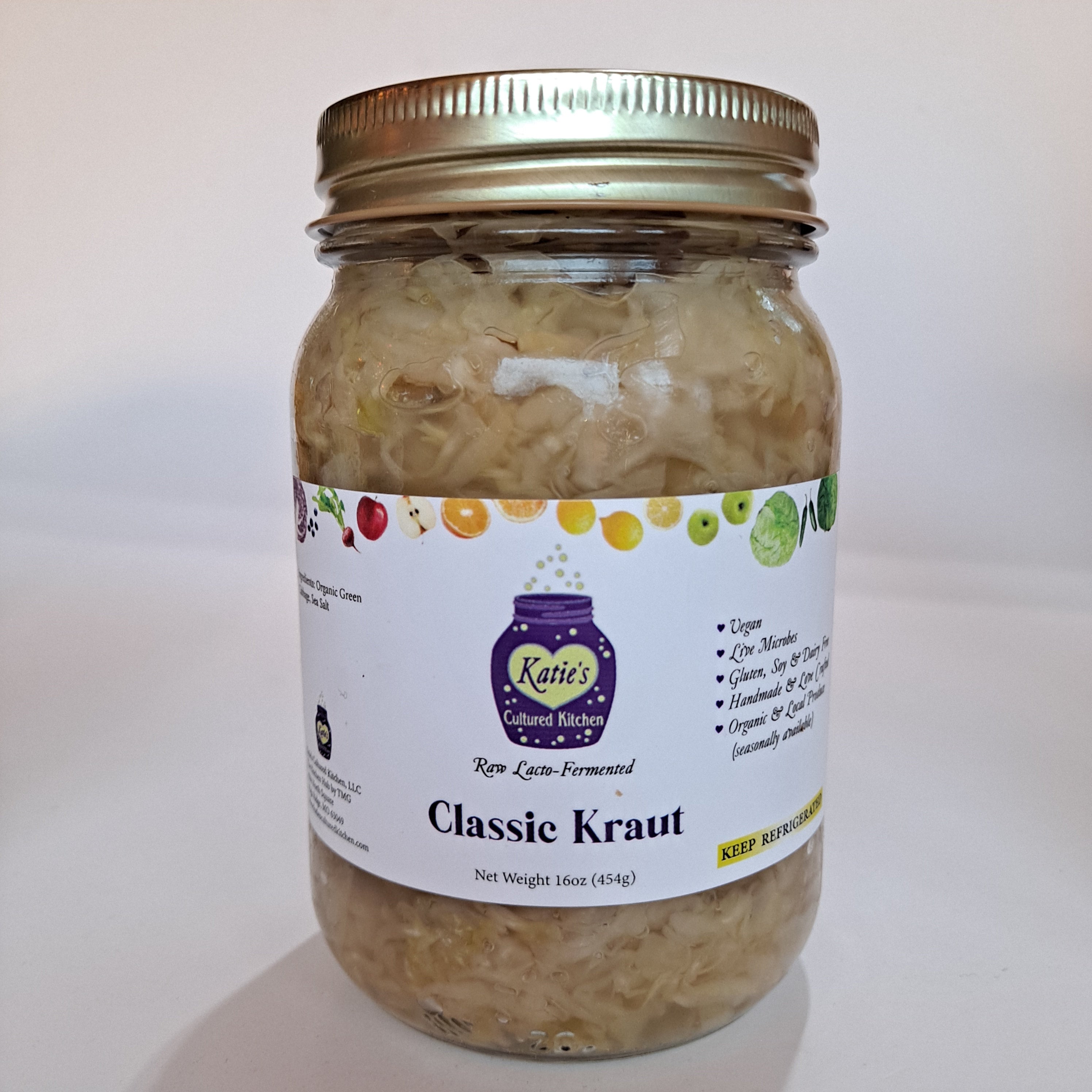 Classic Kraut | Katie's Cultured Kitchen